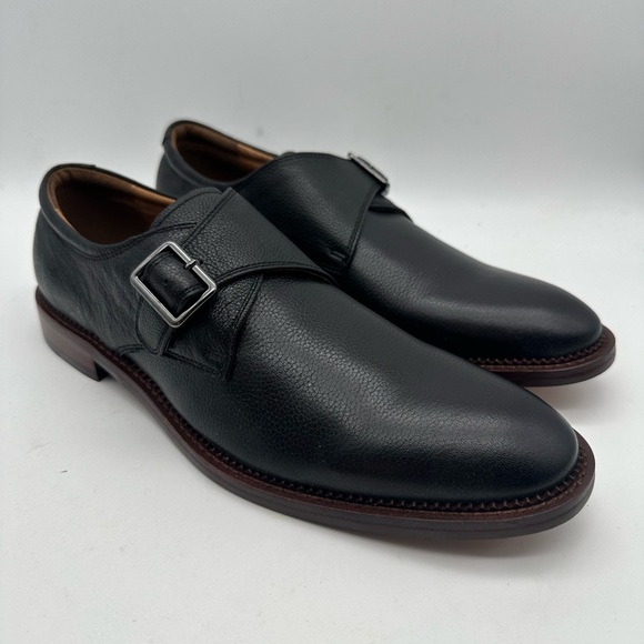 Blake Mckay | Shoes | Brand New Blake Mckay Black Leather Mens Monk ...
